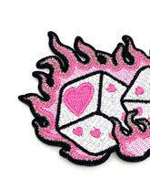 Flaming Dice Patch