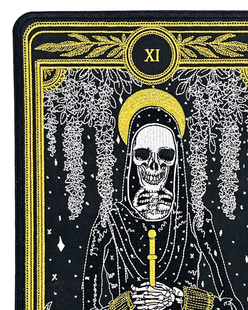 Justice - Tarot Card Large Back Patch