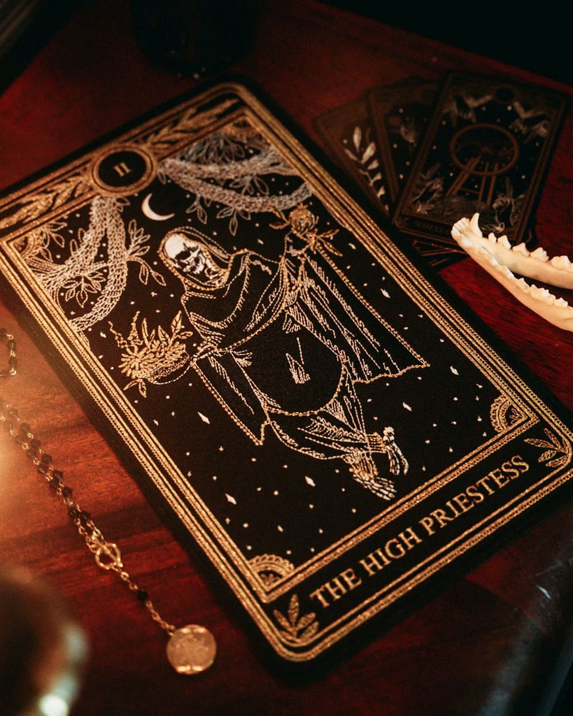 High Priestess - Tarot Card Large Back Patch