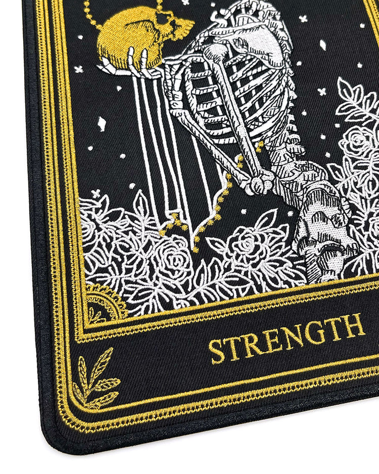 Strength - Tarot Card Large Back Patch