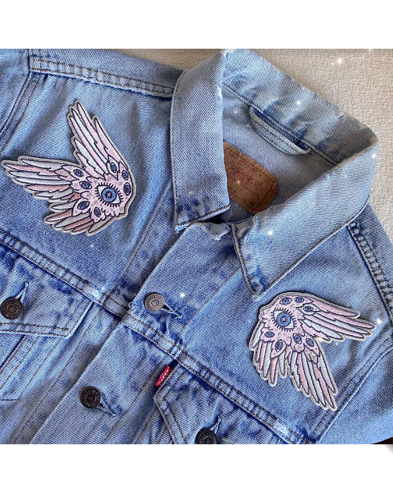 Biblically Accurate Angel Wings Patch Set