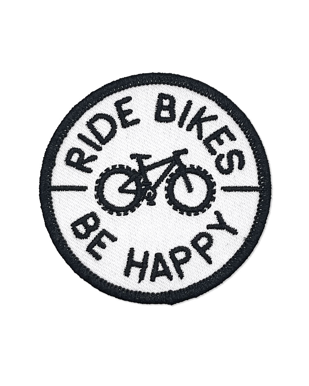 Ride Bikes, Be Happy Patch