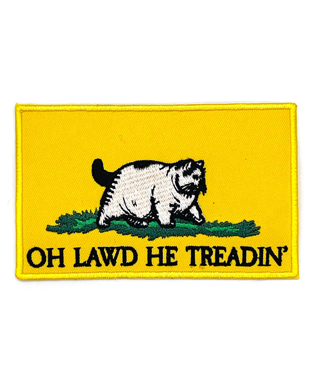 Oh Lawd He Treadin' Cat Patch