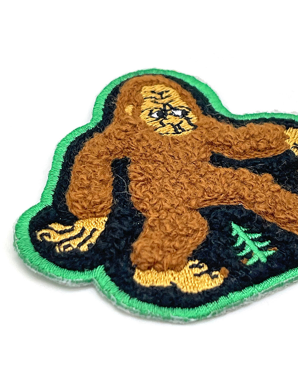 Fuzzy Bigfoot Chenille Patch