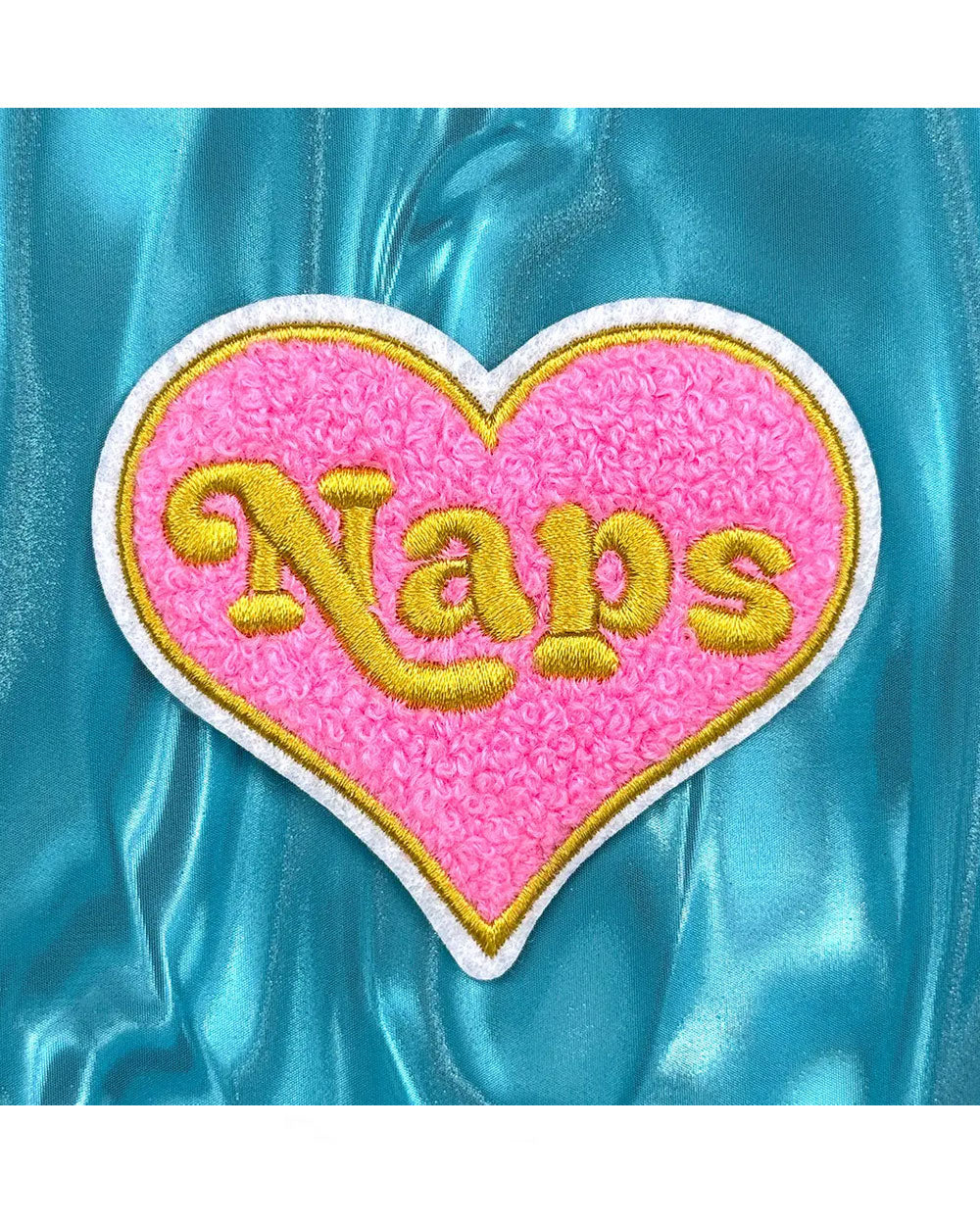 Naps Heart Chenille Patch