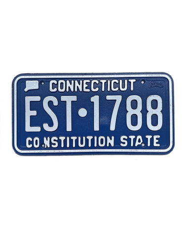 Connecticut License Plate Magnet