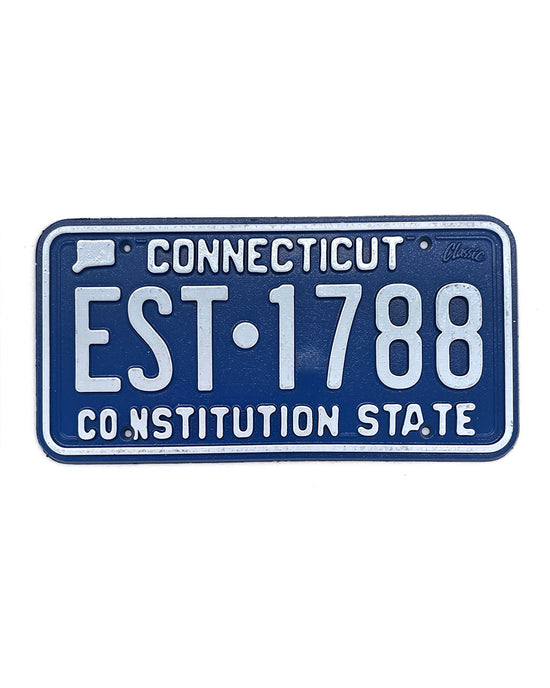 Connecticut License Plate Magnet