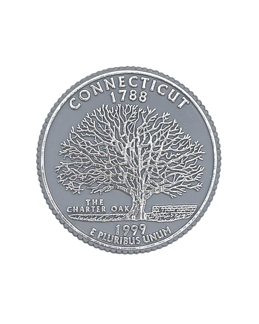 Connecticut State Quarter Magnet
