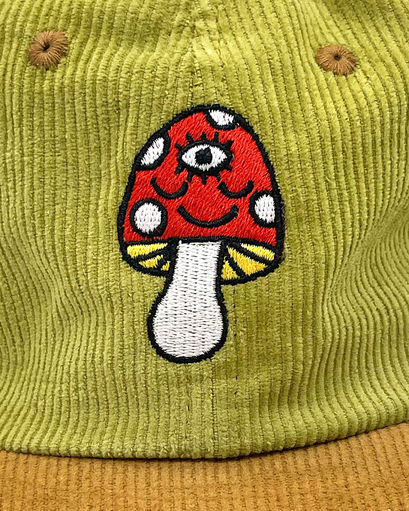 Third Eye Mushroom Corduroy Hat