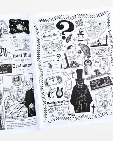 Crap Hound Art Zine - Death, Phones & Scissors