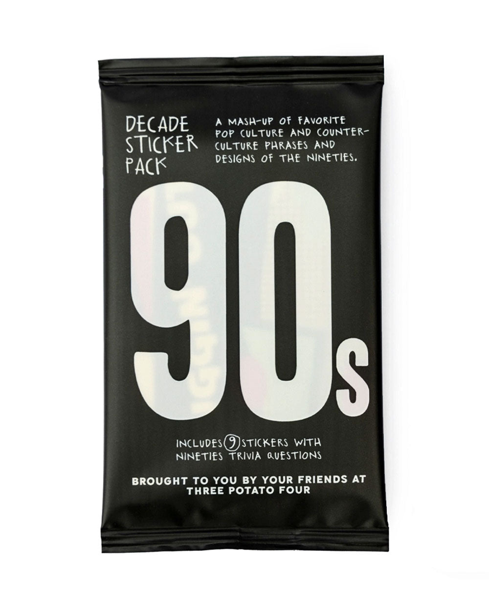 1990s Decade Sticker Pack (Set of 9)