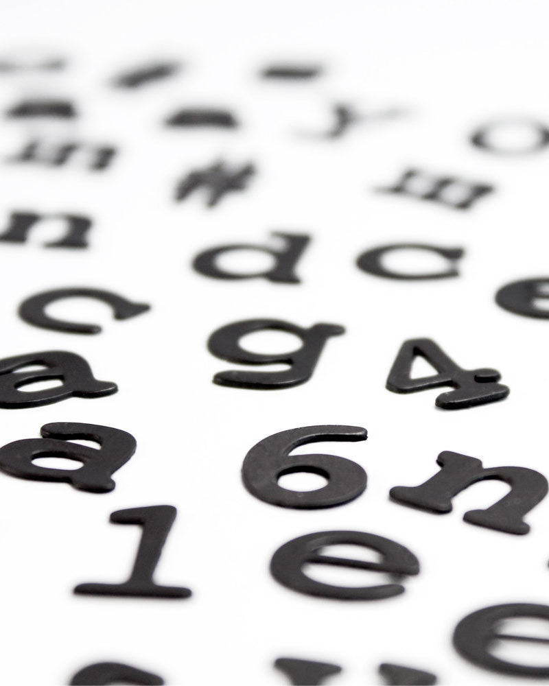 Typewriter Letters Fridge Magnets