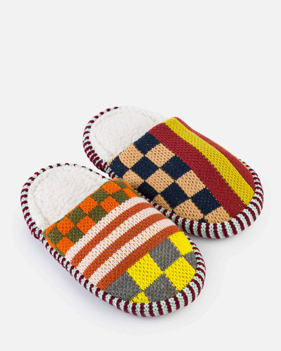 Pattern Patch Unisex Slippers - Desert