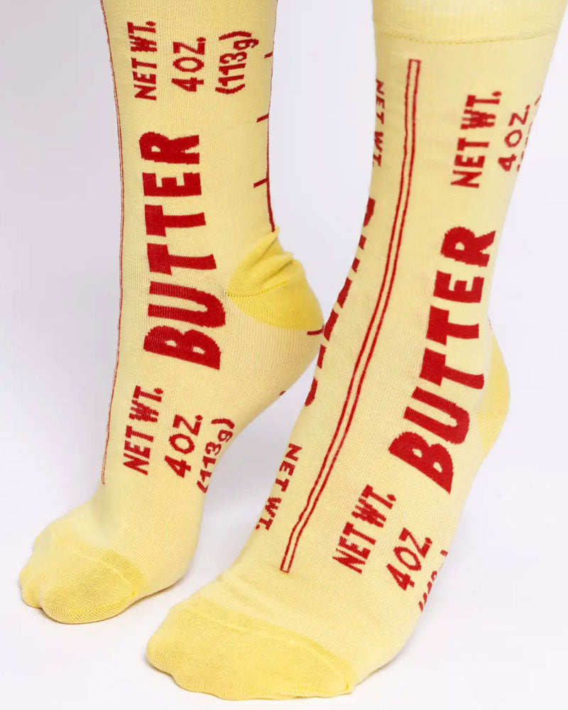 Stick Of Butter Socks