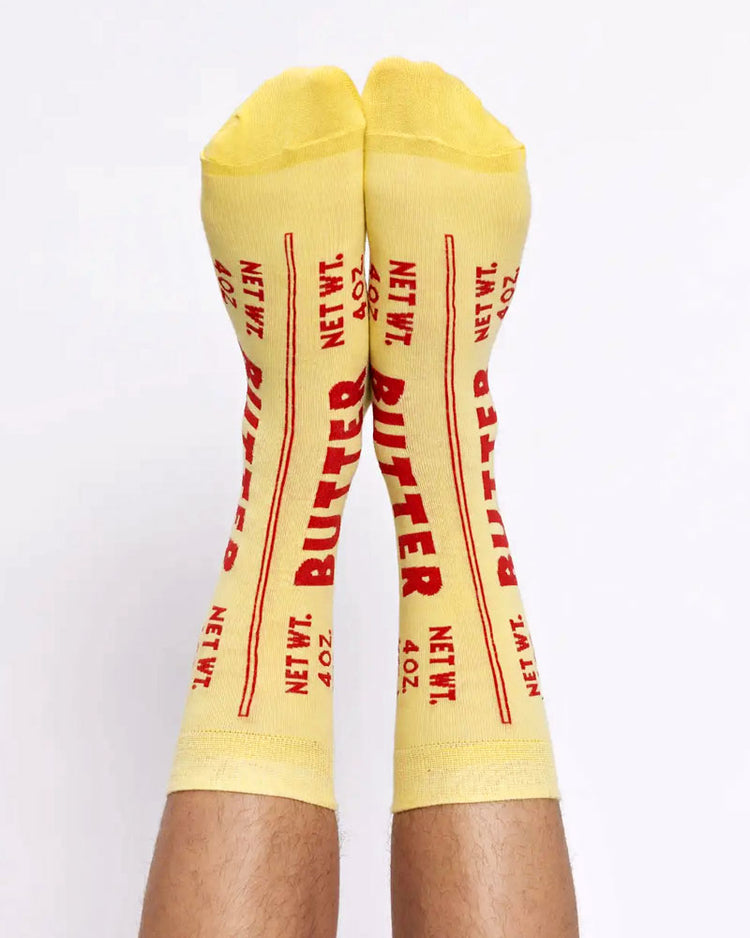 Stick Of Butter Socks
