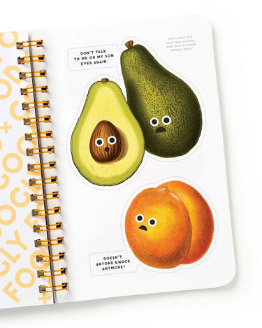 Googly Food Sticker Book