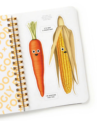Googly Food Sticker Book