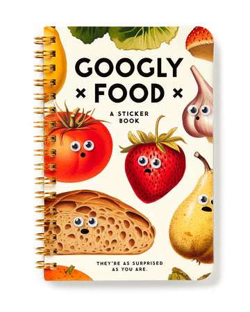Googly Food Sticker Book