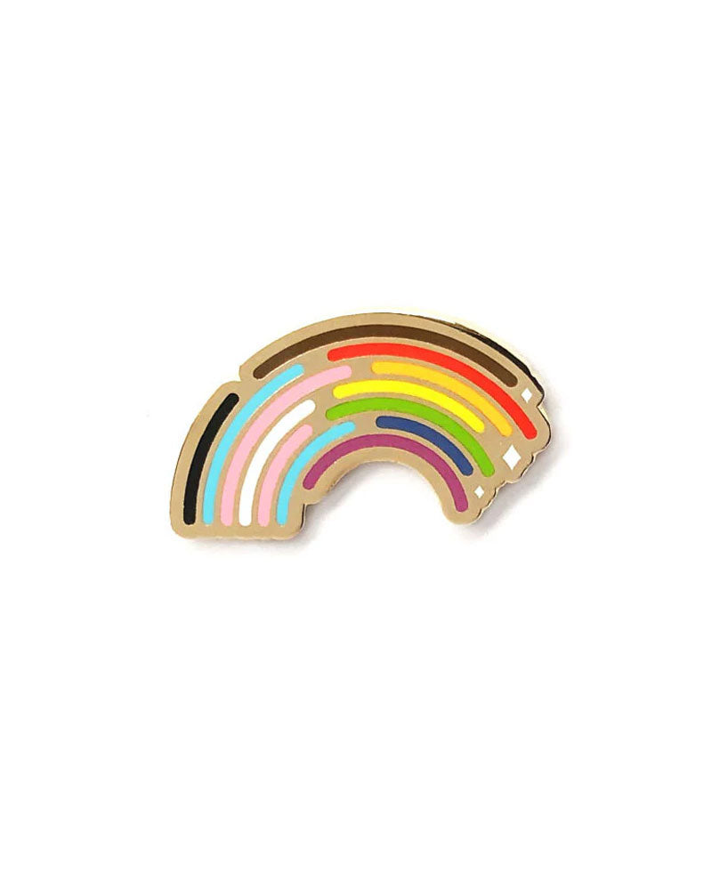 Inclusive Rainbow Pride Pin