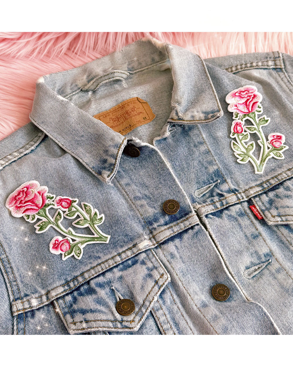 Sparkling Roses Patch Set