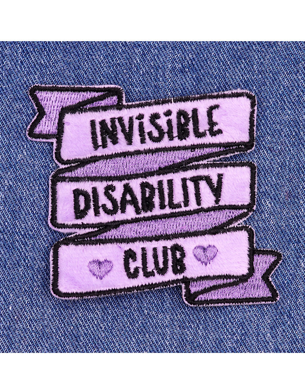 Invisible Disability Club Patch