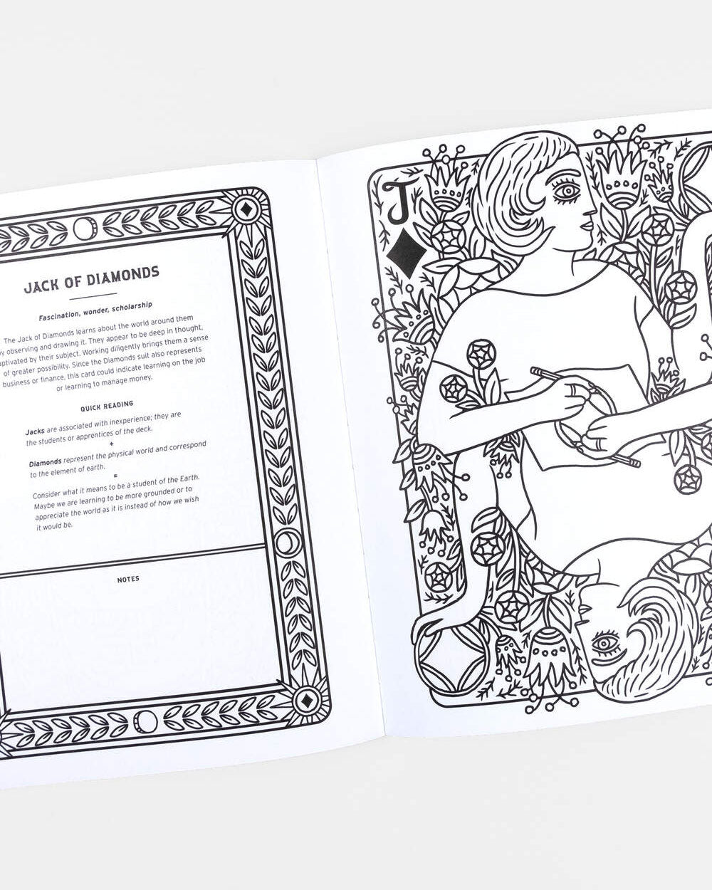 The Illuminated Tarot Coloring Book