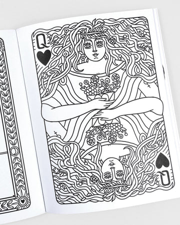 The Illuminated Tarot Coloring Book