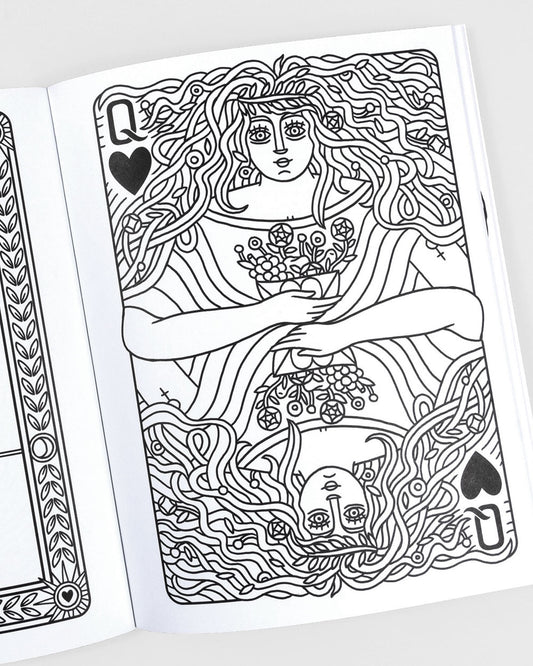 The Illuminated Tarot Coloring Book