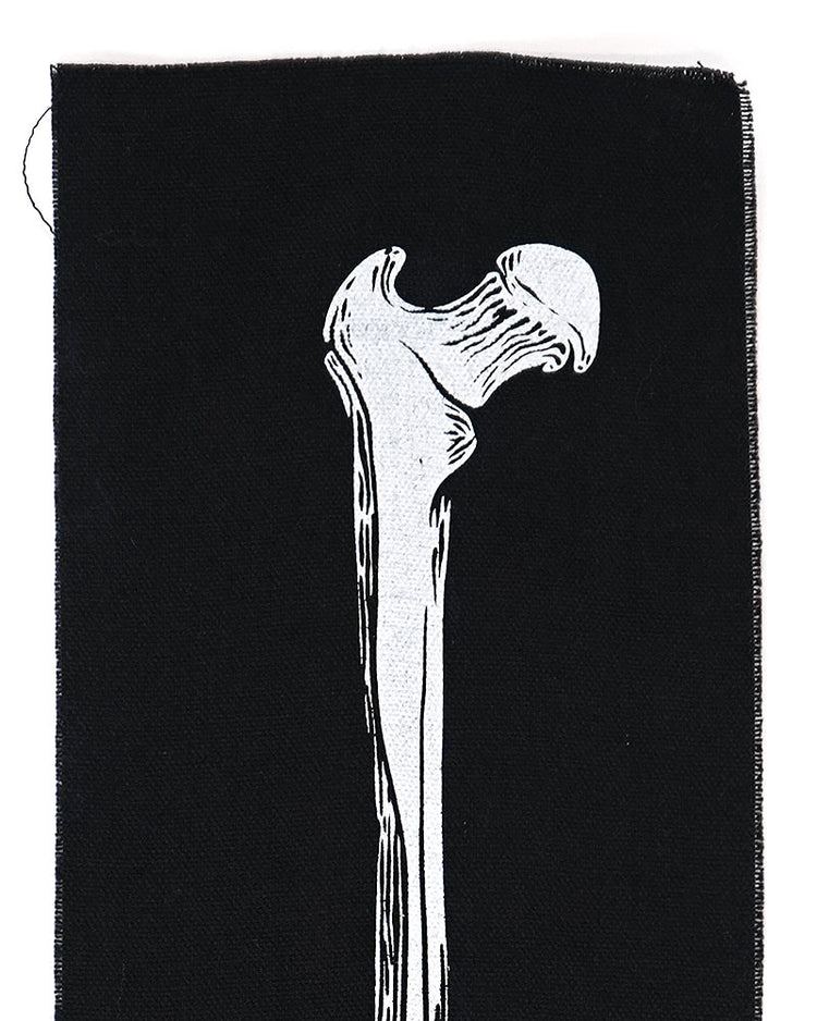 Bone Large Fabric Back Patch