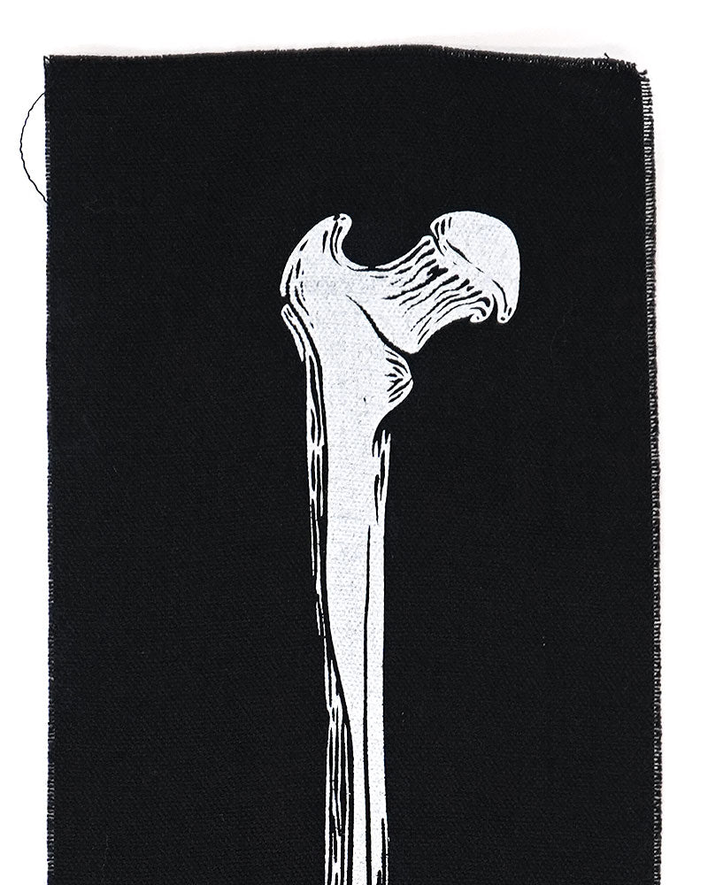 Bone Large Fabric Back Patch