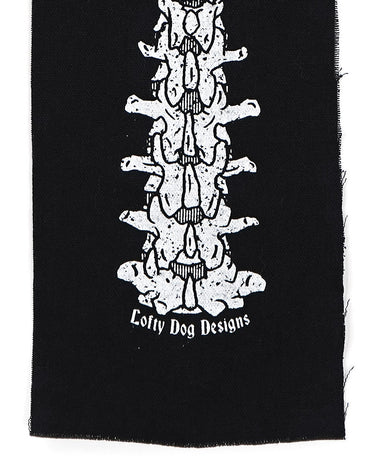 Spine Large Fabric Back Patch