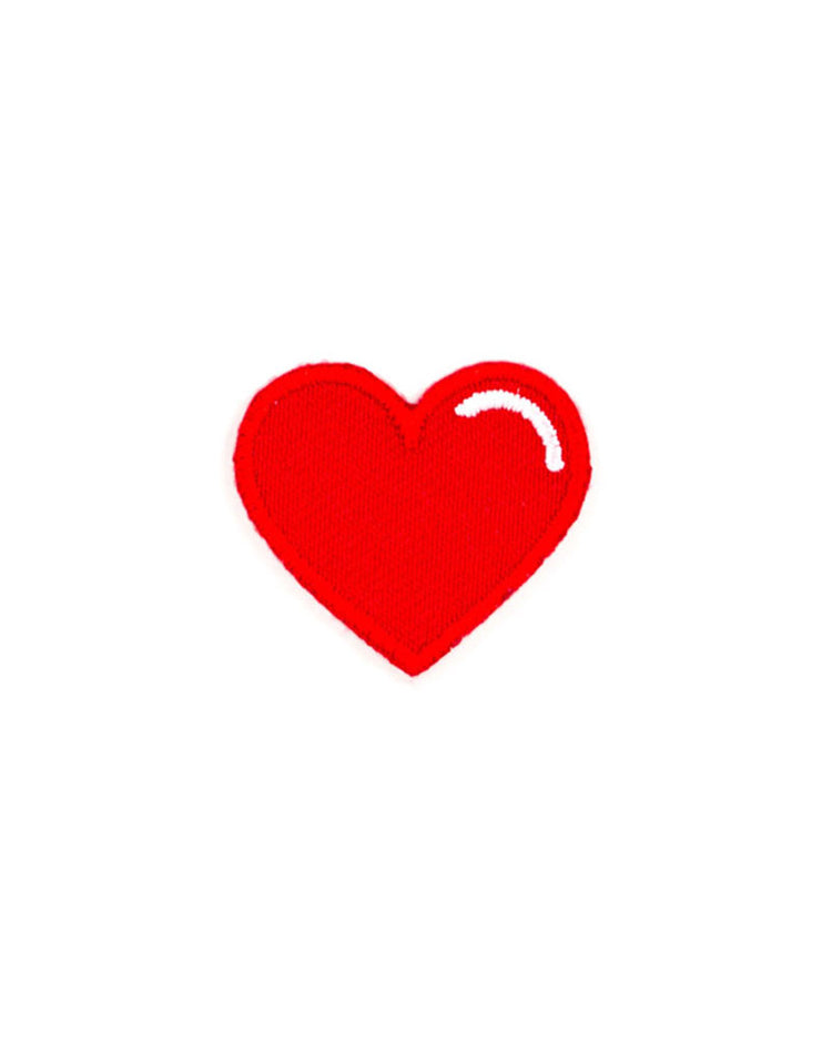 Red Heart Mini Sticker Patch