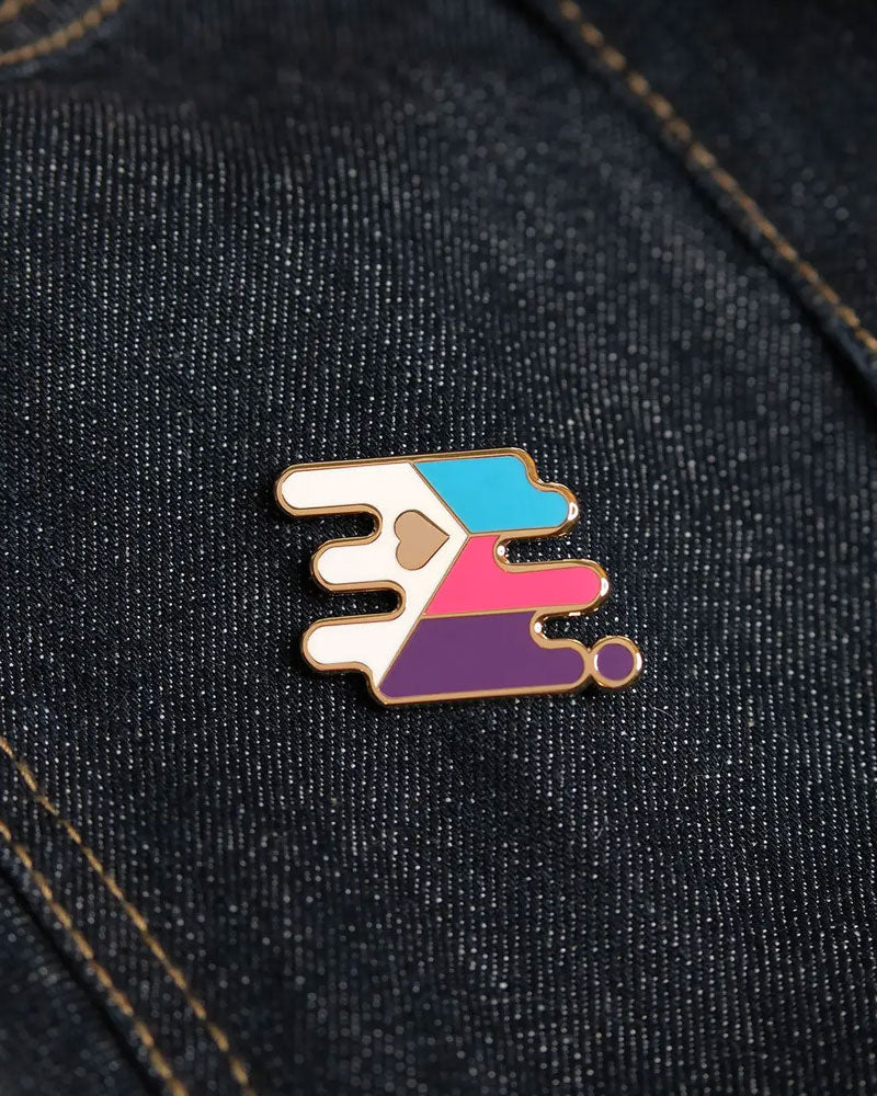 Polyamory Pride Pin