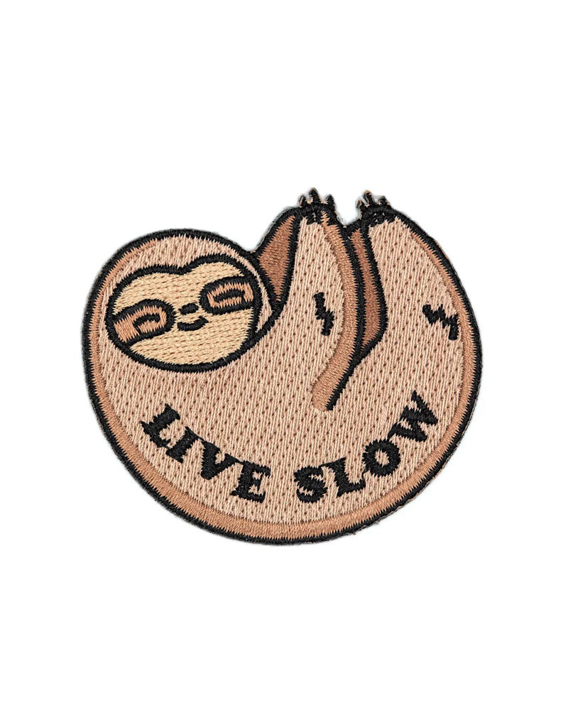 Live Slow Sloth Patch-These Are Things-Strange Ways