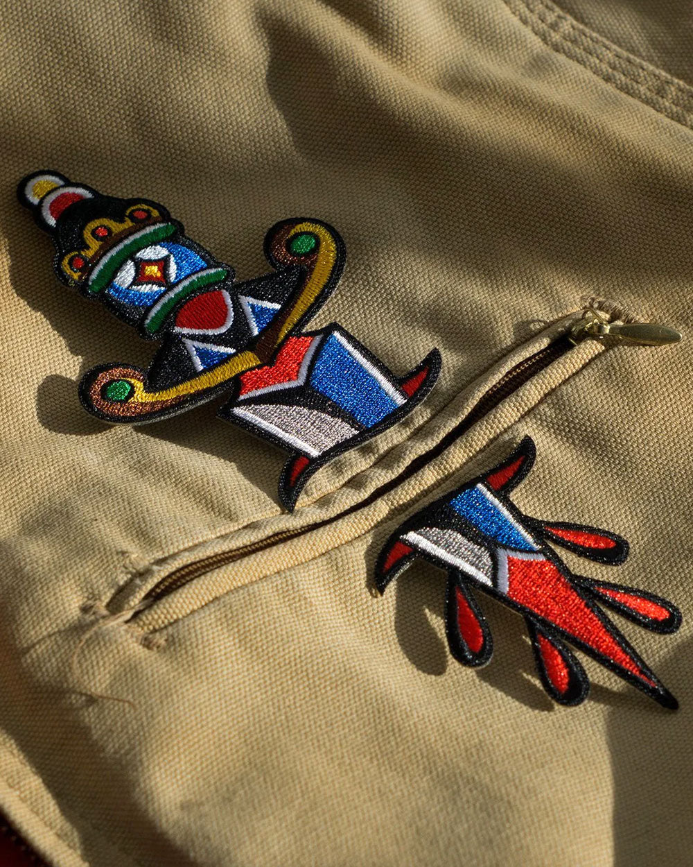 Two-Part Dagger Patch