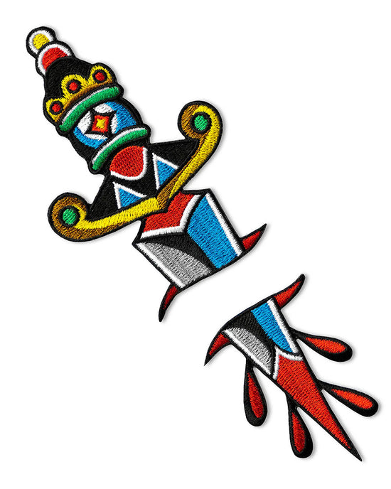 Two-Part Dagger Patch