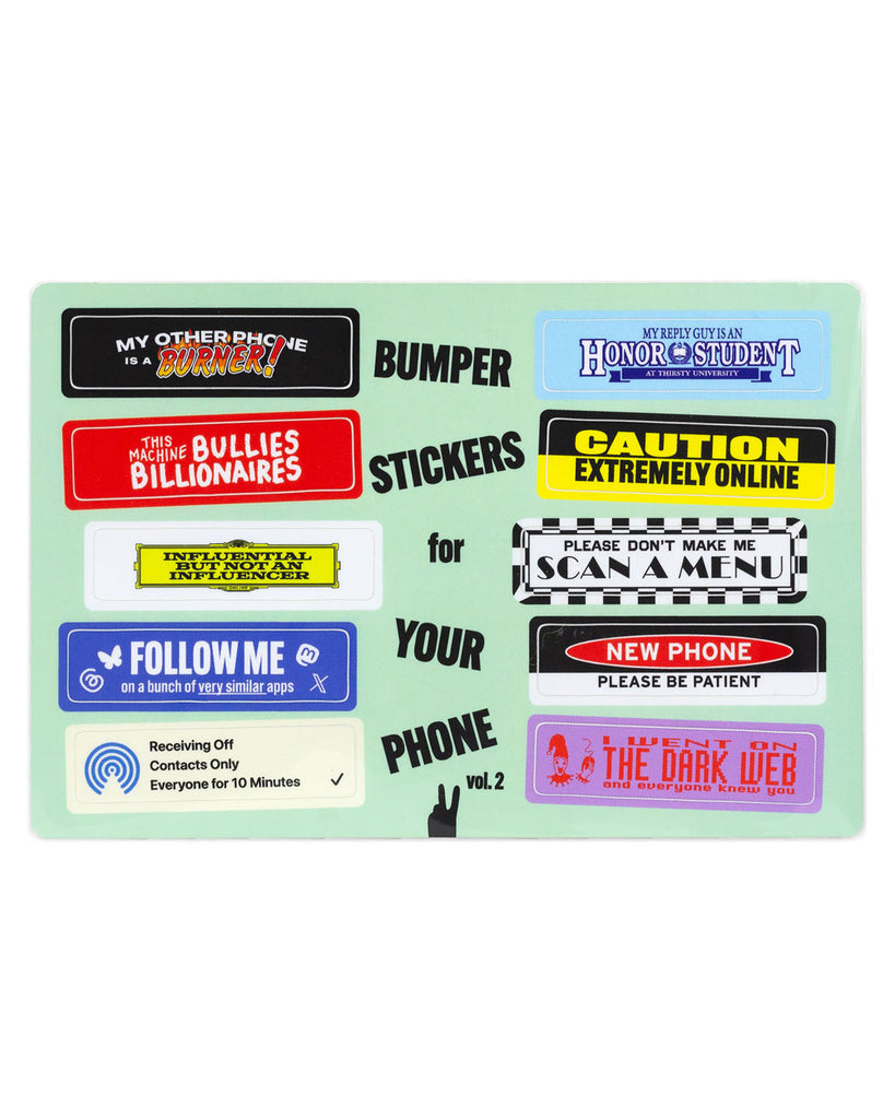 Bumper Stickers For Your Phone - Vol. 2-Claire L. Evans-Strange Ways