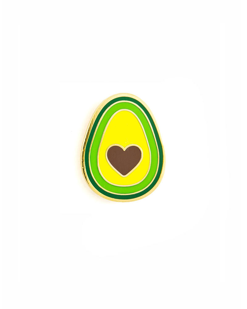 Avocado Heart Pin