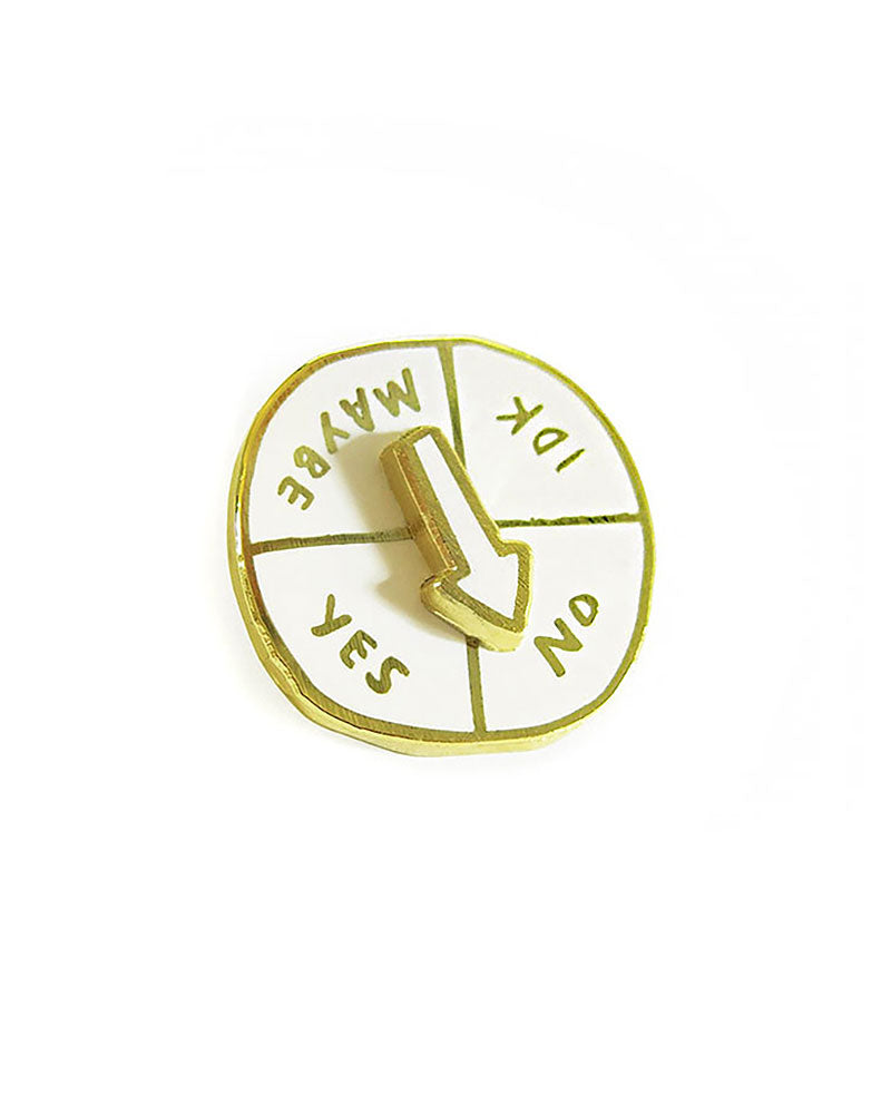 Indecisive Spinner Wheel Moving Pin