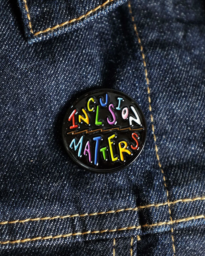 Inclusion Matters Rainbow Pin