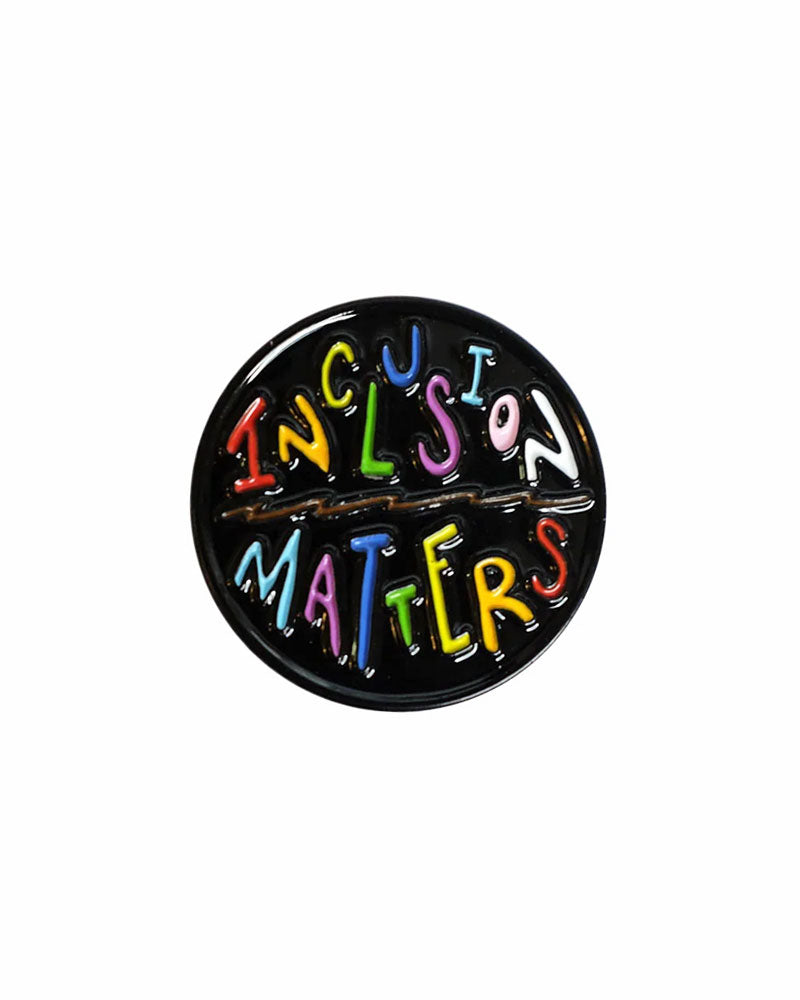 Inclusion Matters Rainbow Pin