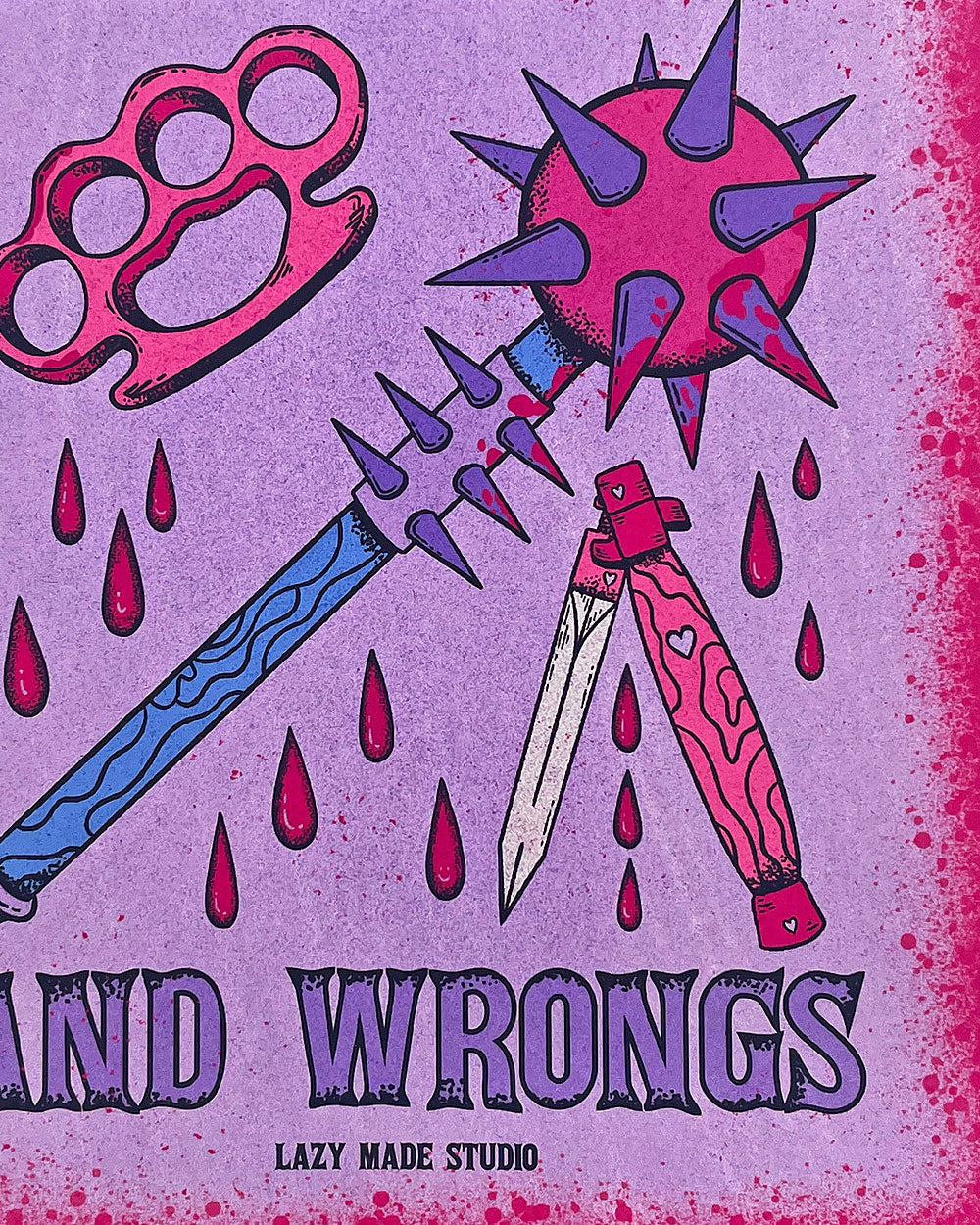 Women's Wrongs Art Print (8" x 10")