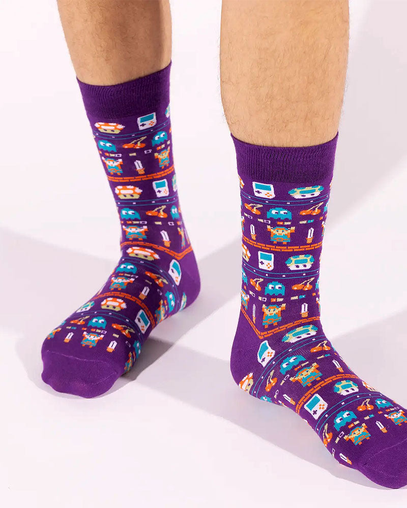 Retro Gamer Socks