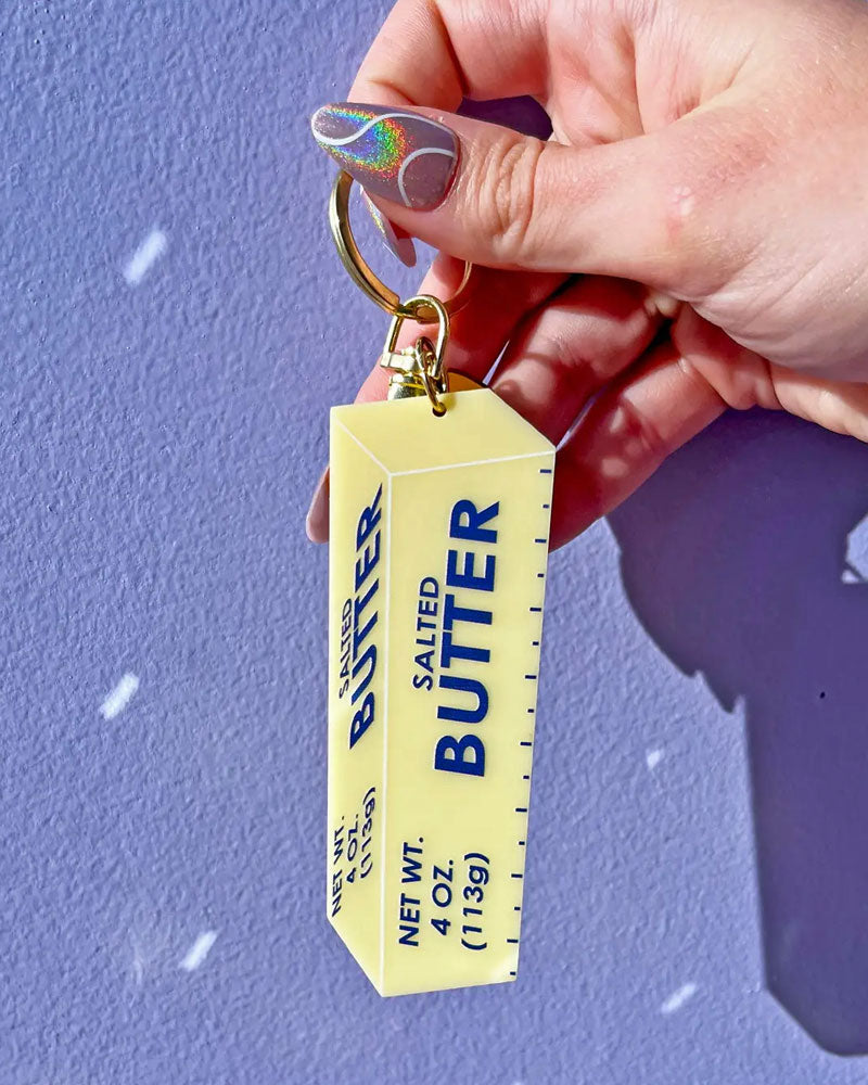 Stick Of Butter Keychain-A Shop Of Things-Strange Ways