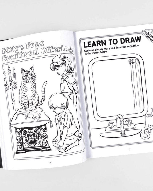 Let's Summon Demons Coloring Book