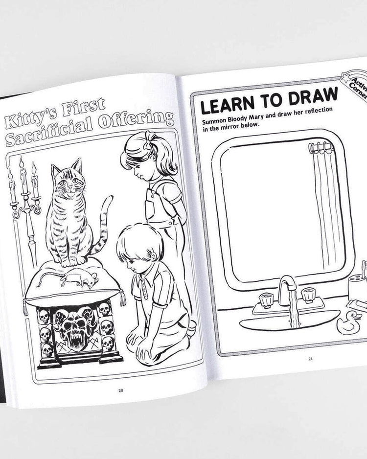 Let's Summon Demons Coloring Book