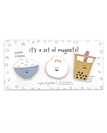 Taipei Food Magnets (Set of 3)