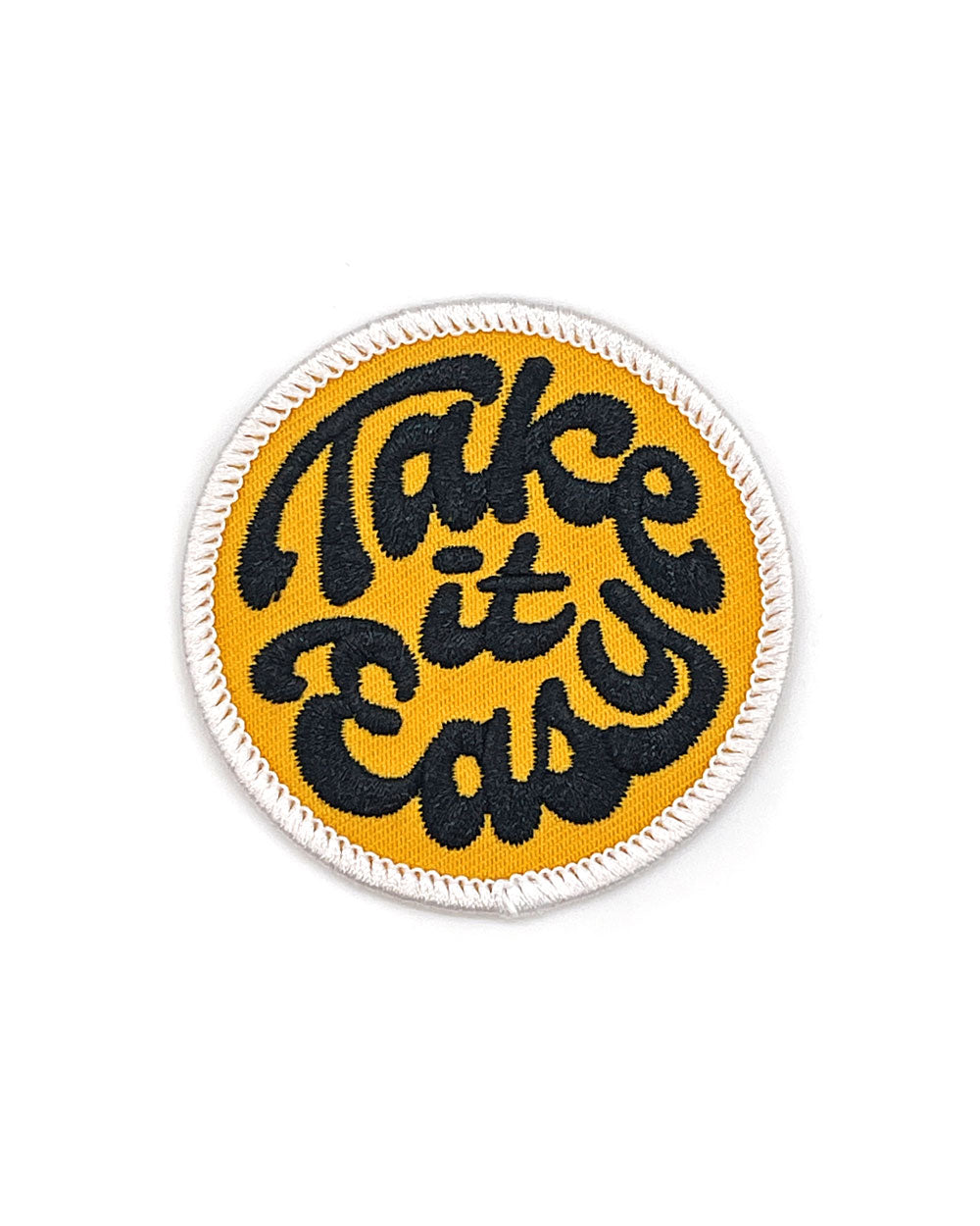Take It Easy Small Patch - Yellow