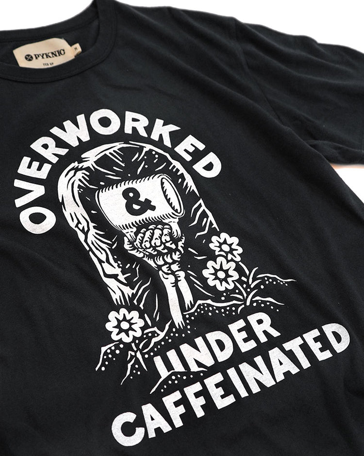 Overworked & Undercaffeinated Unisex Shirt
