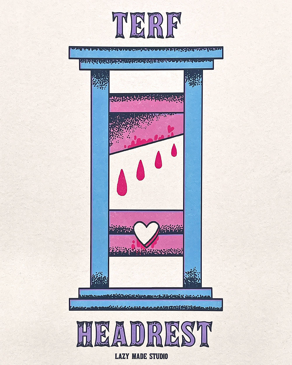 Terf Headrest Art Print (8" x 10")